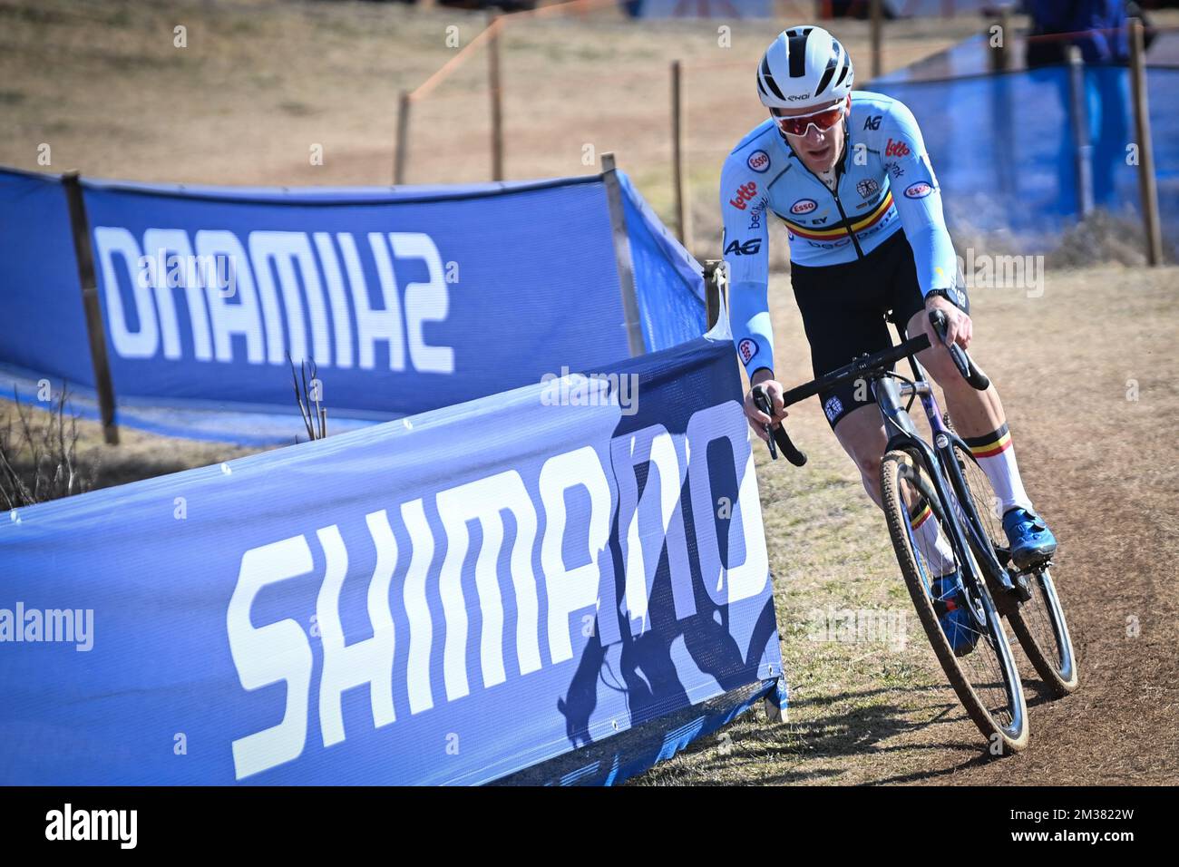 Belgian Daan Soete pictured in action during the mixed Team Relay race ...
