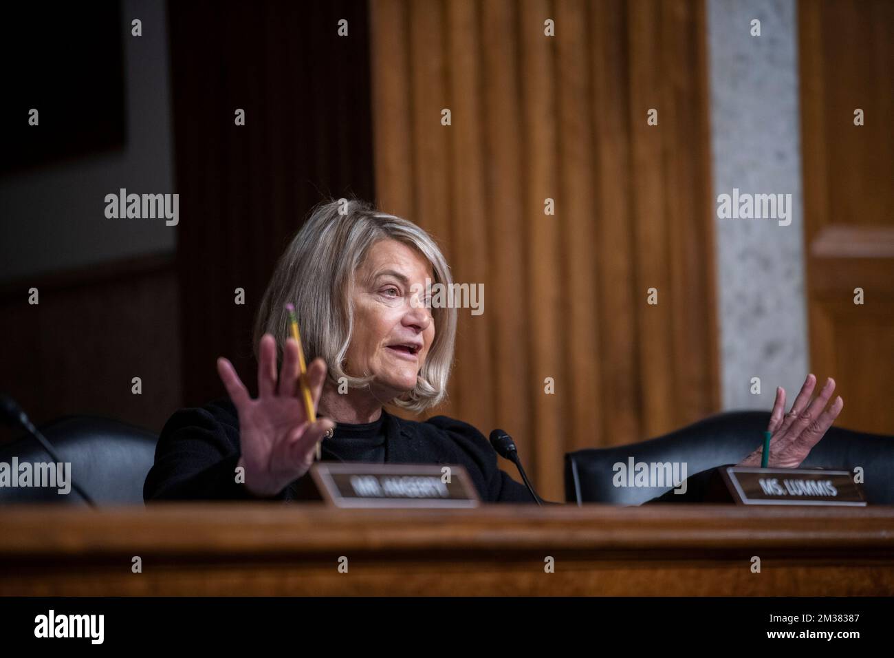 United states senator cynthia lummis republican of wyoming hi-res stock ...