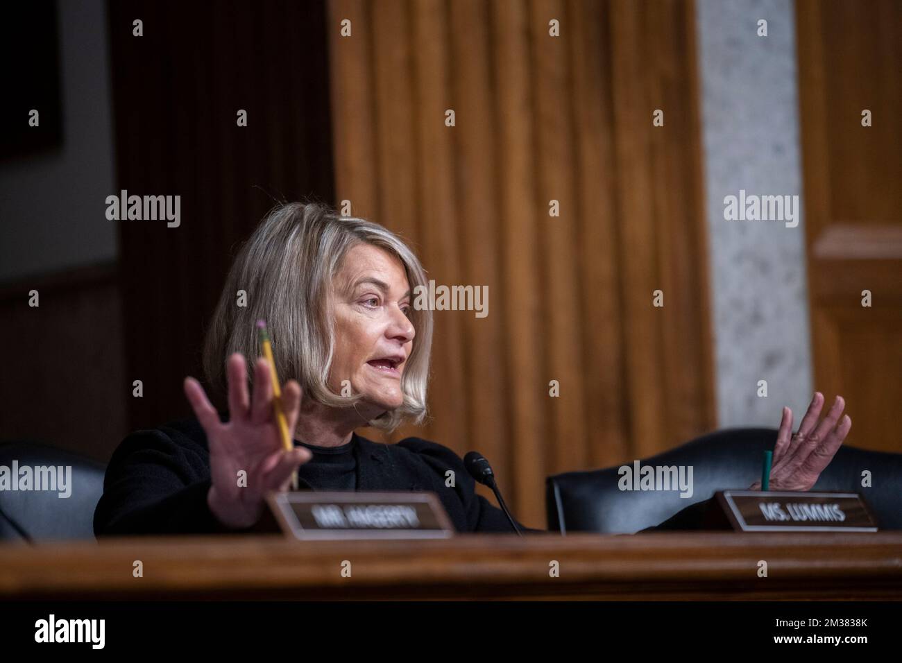 United states senator cynthia lummis republican of wyoming hi-res stock ...