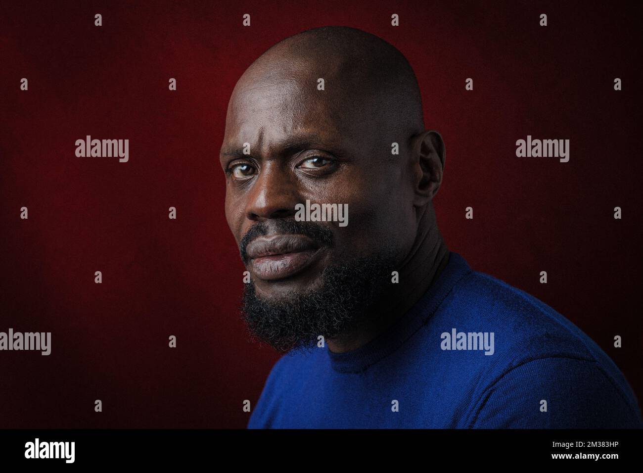 France, Bondy, November 13, 2022. French singer and actor Kery James ...