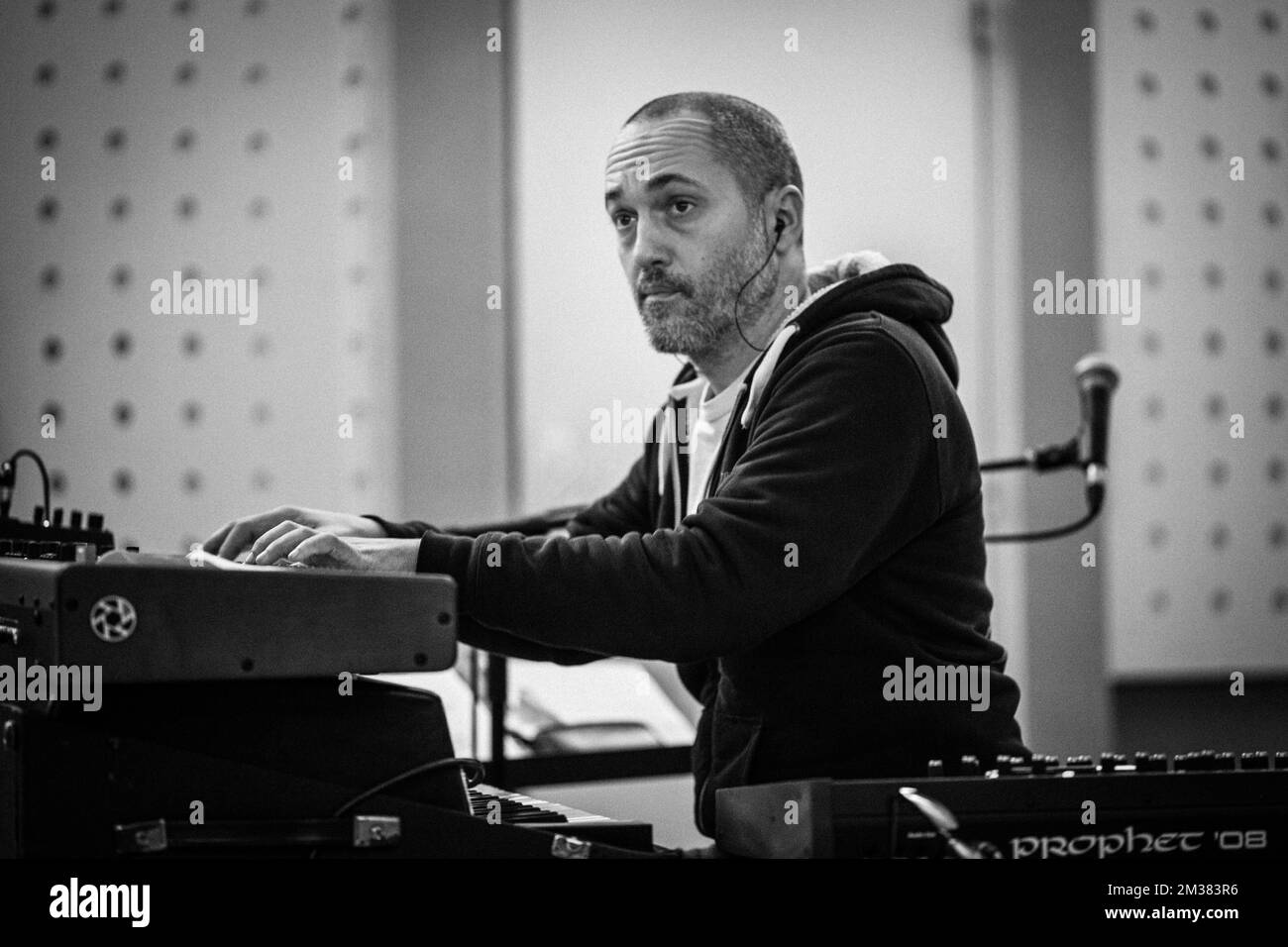 France, Bondy, November 13, 2022.French keyboardist Nicolas Seguy ...