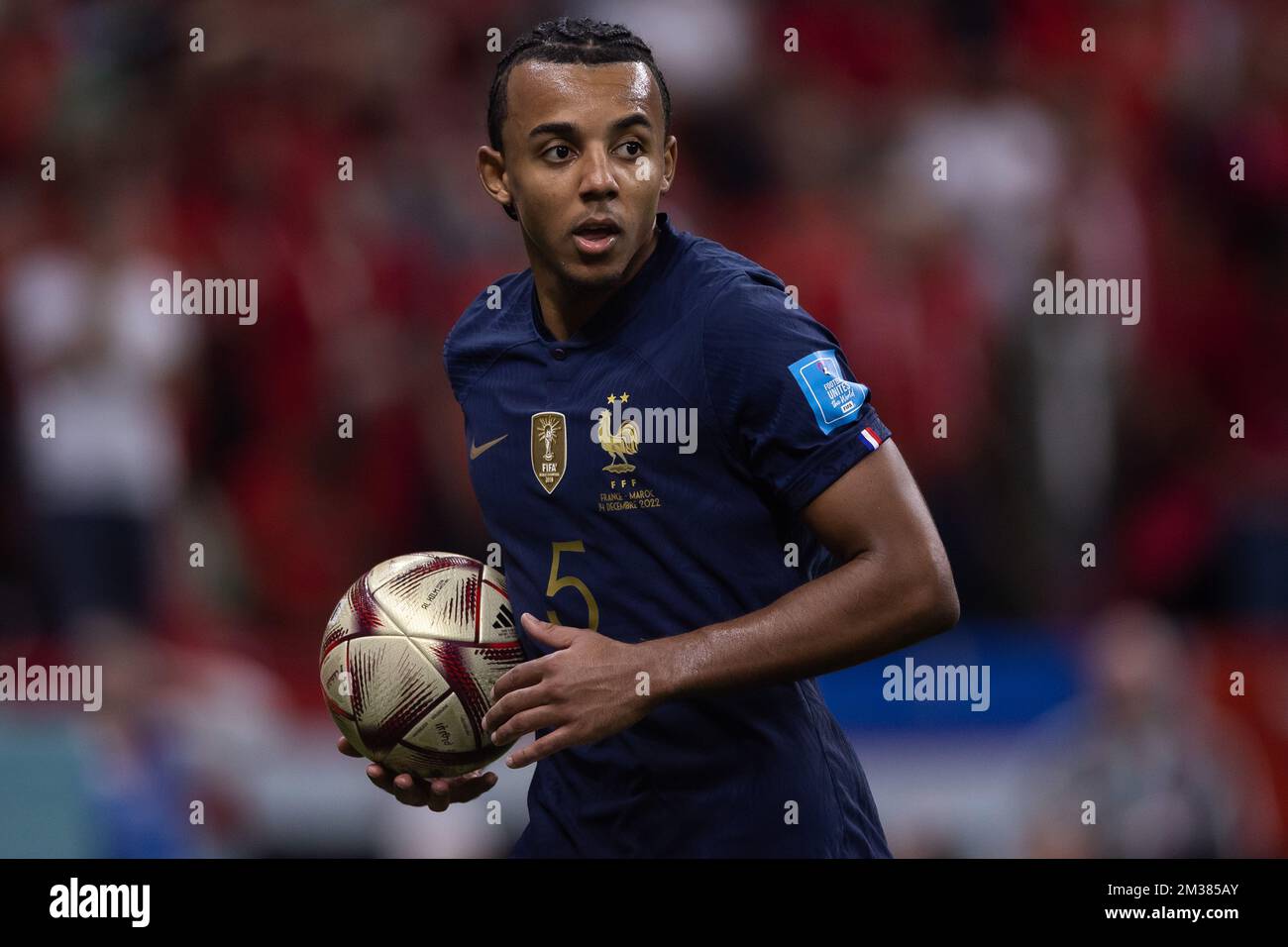 Qatar - Doha - 12/14/2022 - 2022 WORLD CUP, FRANCE X MOROCCO - Kounde ...