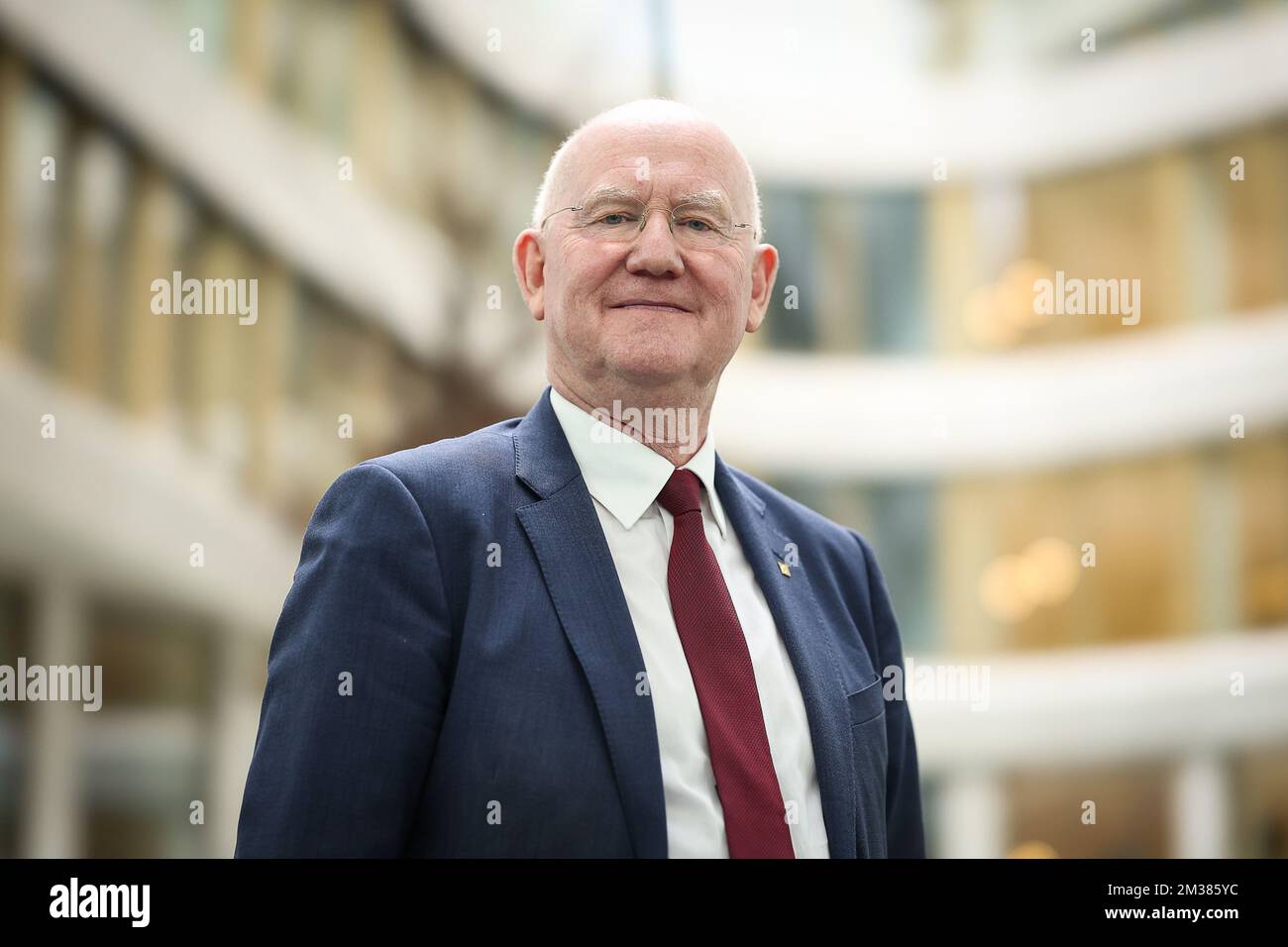BNP Paribas Fortis CEO Max Jadot poses for the photographer during a ...