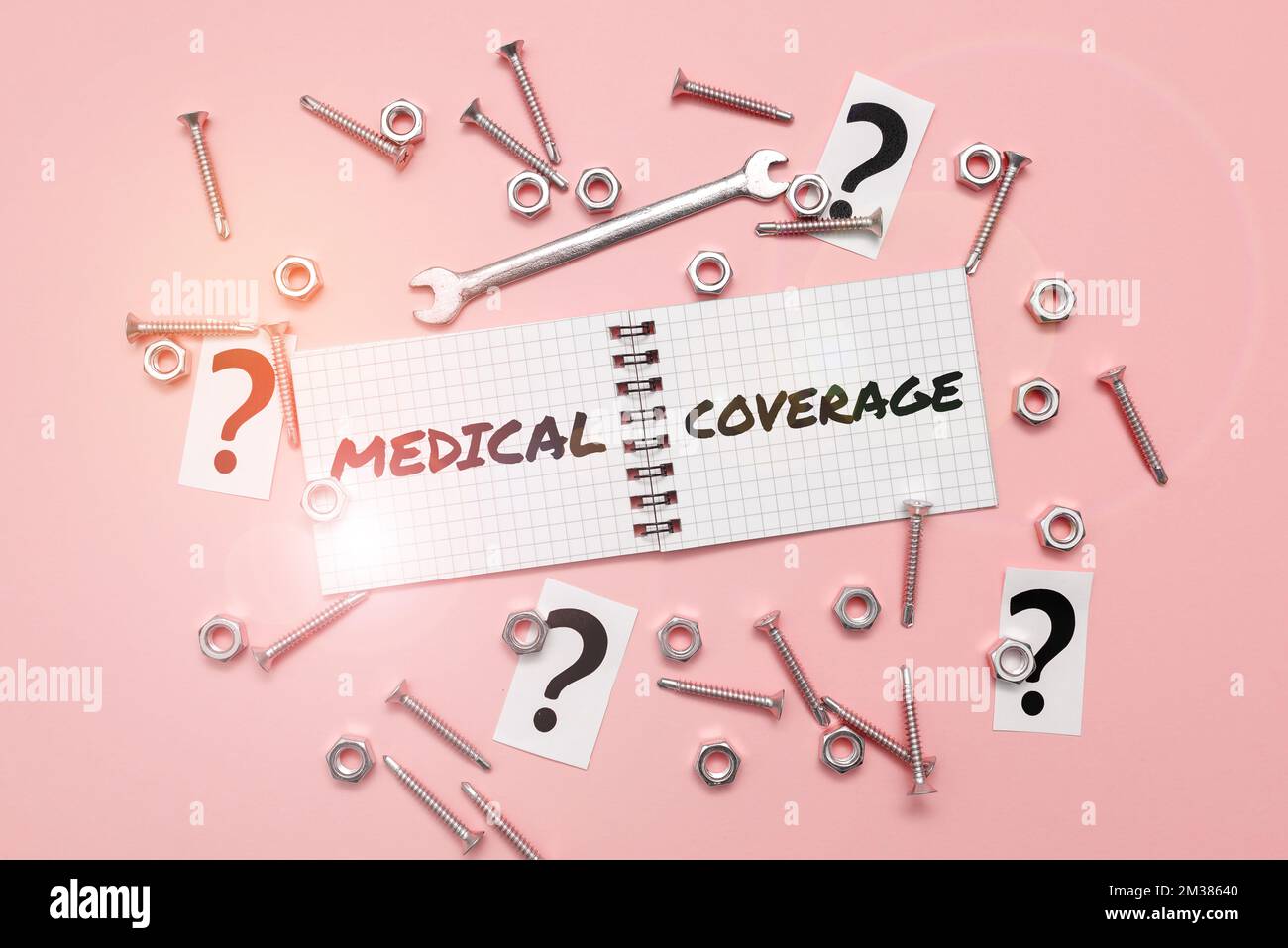 Text sign showing Medical Coverage. Word for inclusion within the scope ...