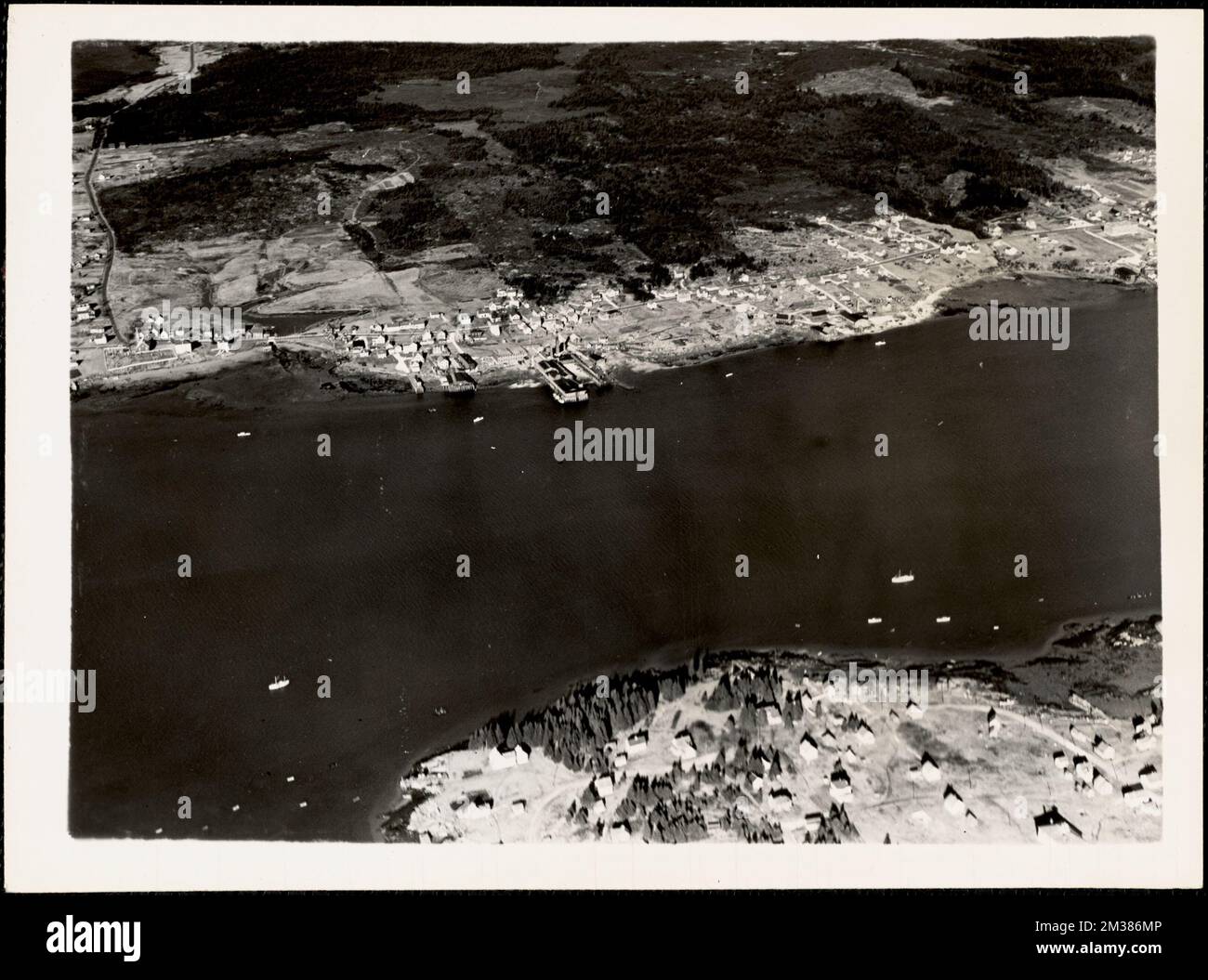 Harbor & Waterfront looking North , Waterfronts, Harbors, Jonesport, ME ...