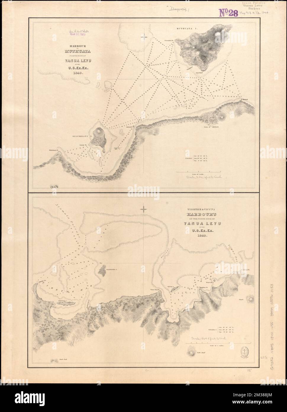 Harbour of Muthuata, north side of Vanua Levu ; Tibethe & Vicuna ...