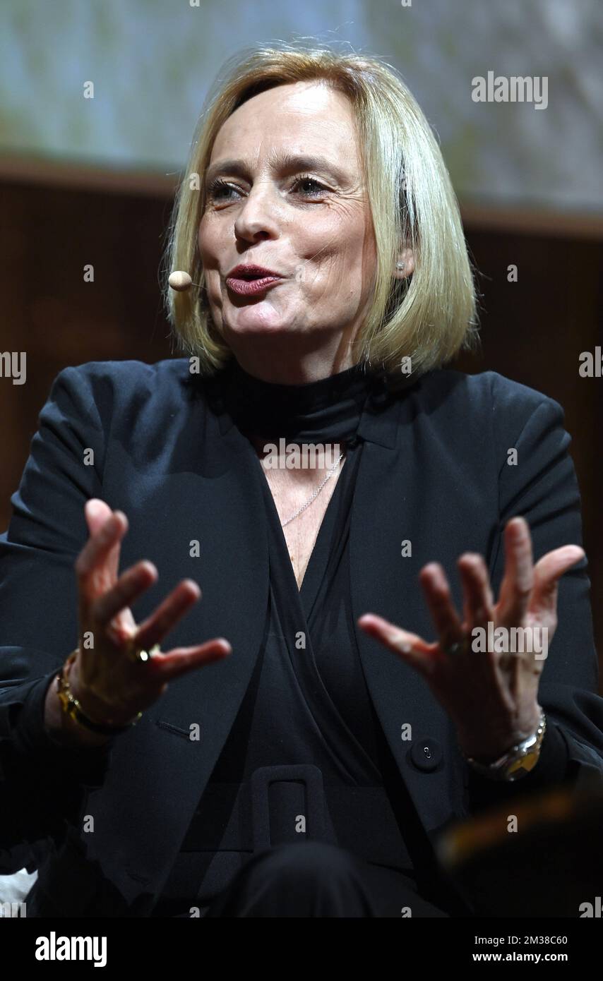 Marie-Laure Moreau of EY pictured during the award ceremony for the ...