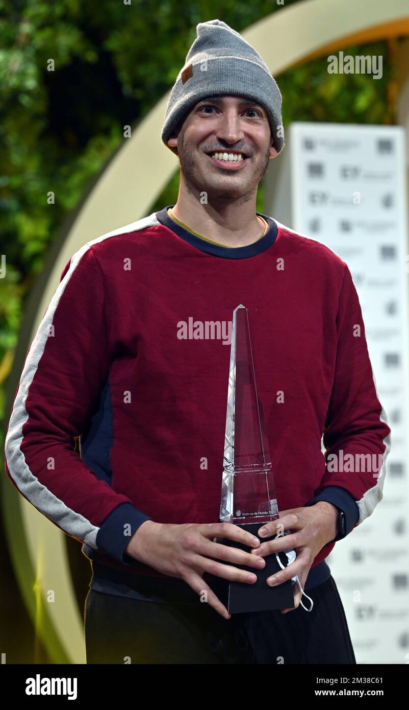 Karim Slaoui of Cowboy pictured with the Scale-Up of the year award ...