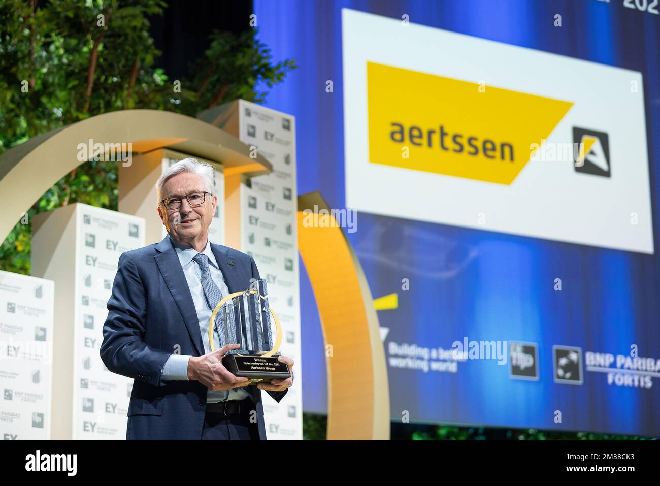 CEO Aertssen Greg Aertssen, winner of the OVHJ-award 2021, pictured at ...