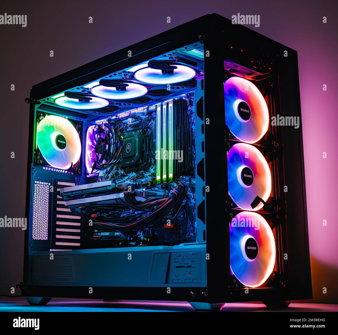 Rgb gaming rig hi-res stock photography and images - Alamy