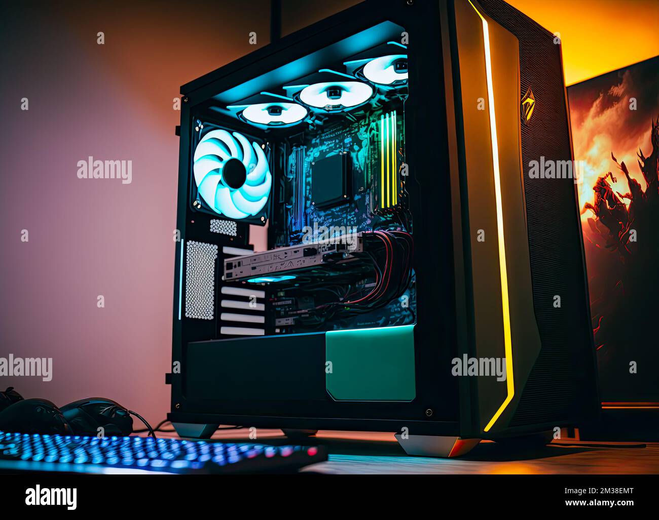 Rgb gaming rig hi-res stock photography and images - Alamy