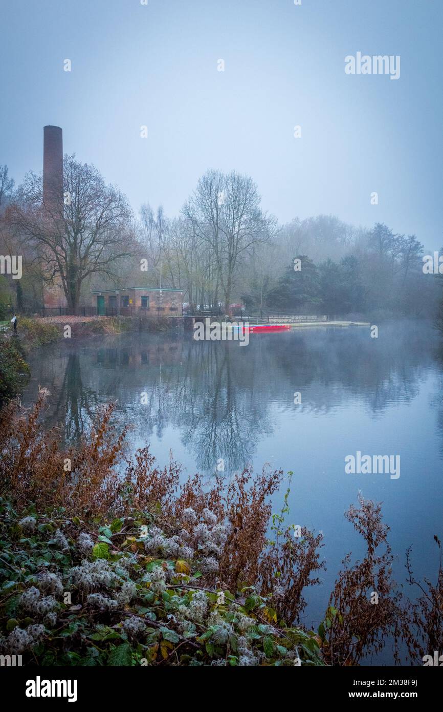 Mist factory hi-res stock photography and images - Alamy