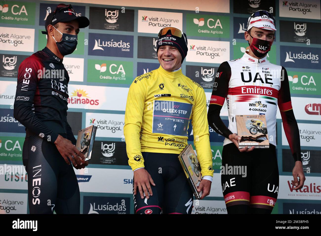 Martinez Poveda Daniel Felipe, Belgian Remco Evenepoel of Quick-Step ...