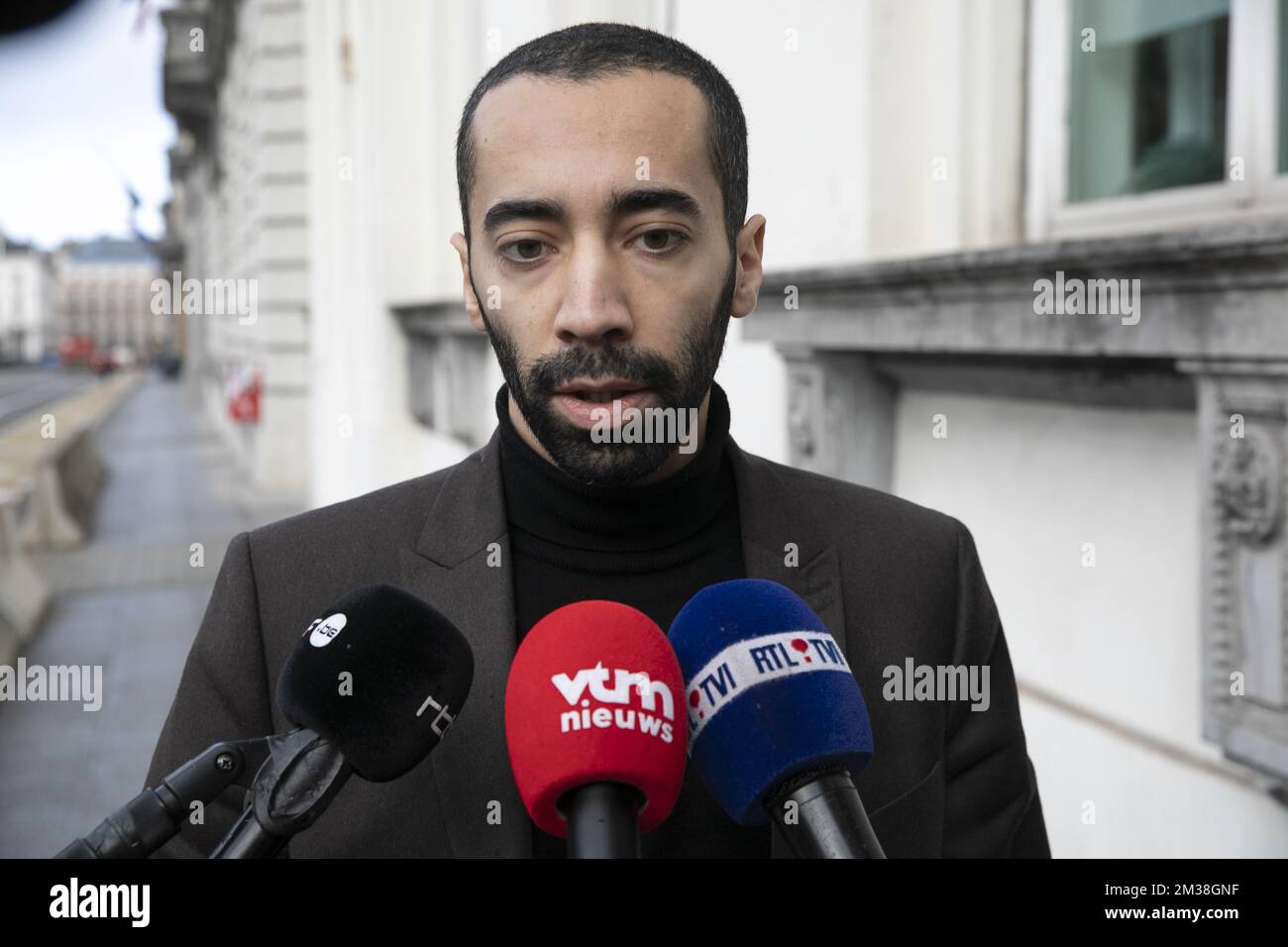 State Secretary for Asylum and Migration policy Sammy Mahdi pictured ...