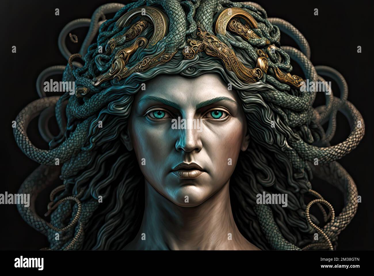 Medusa greek mythology hi-res stock photography and images - Alamy
