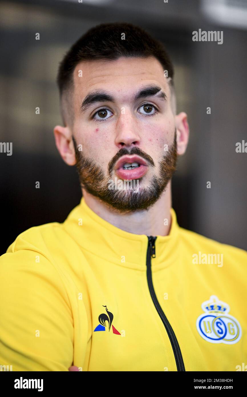 Union's Alejandro Alex Millan pictured during a press conference of ...