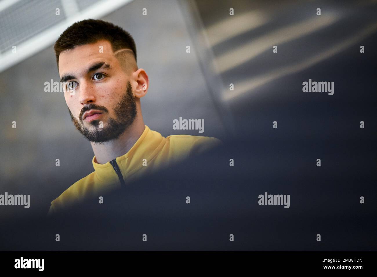 Union's Alejandro Alex Millan pictured during a press conference of ...