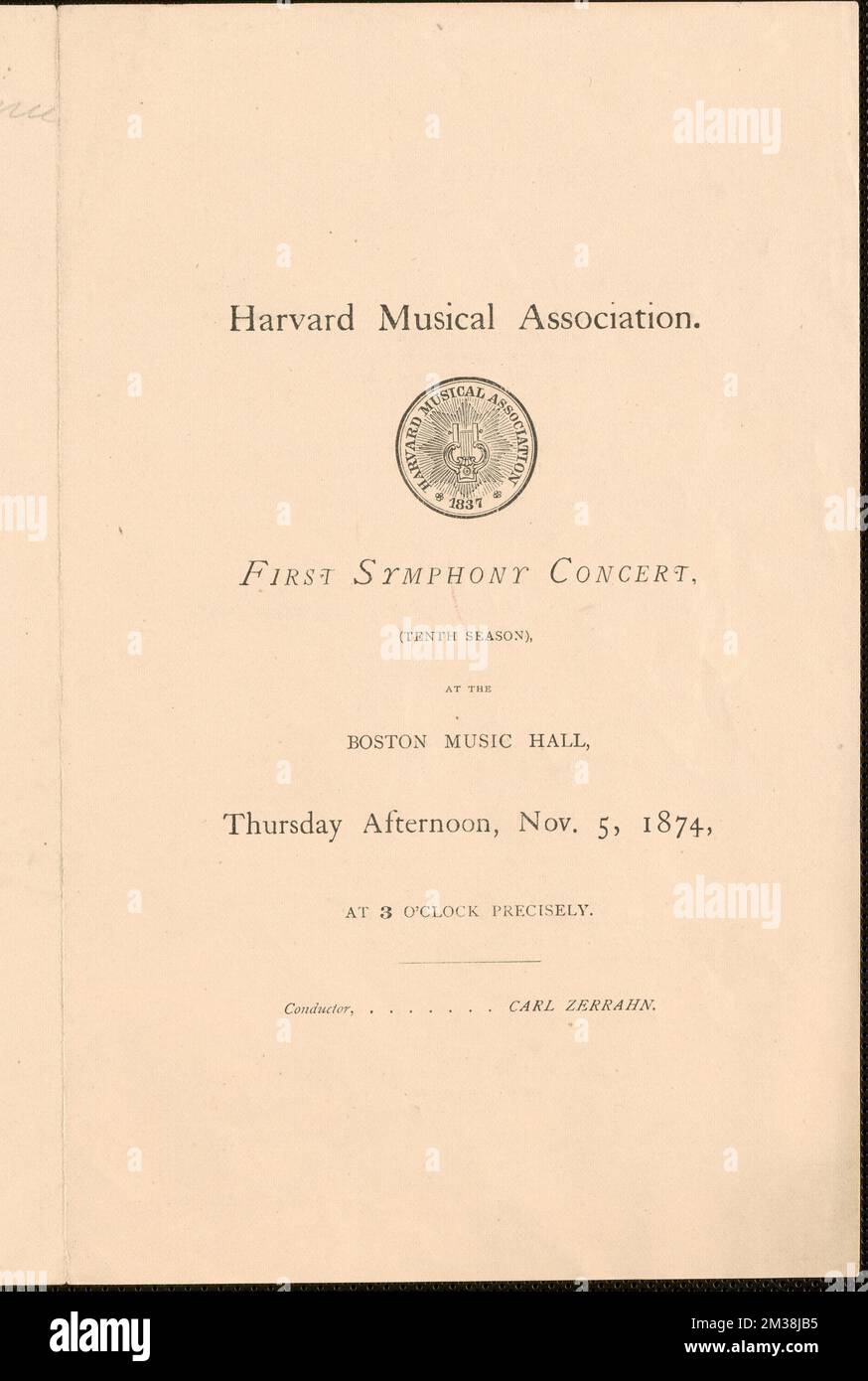 1911 concert hi-res stock photography and images - Alamy