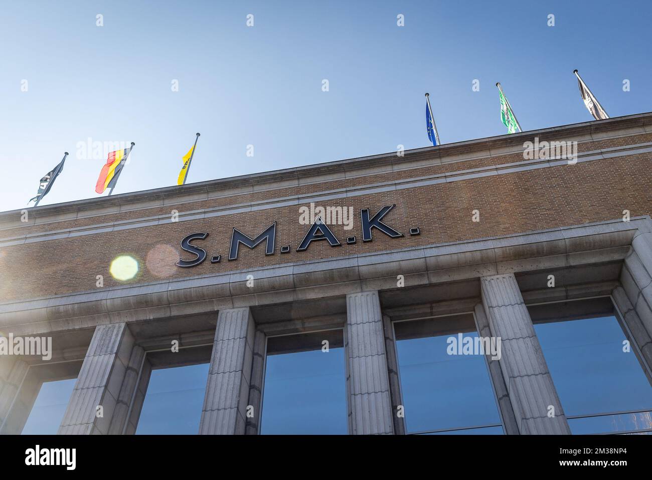 Illustration picture shows the SMAK modern art museum in Gent, where ...