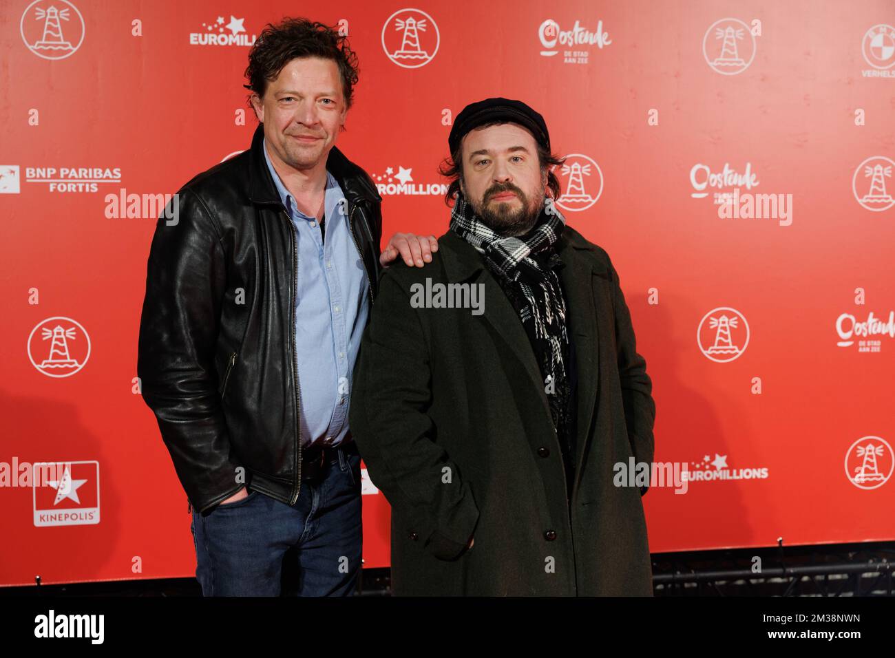 actor Ben Segers and actor Iwein Segers pictured during the opening ...