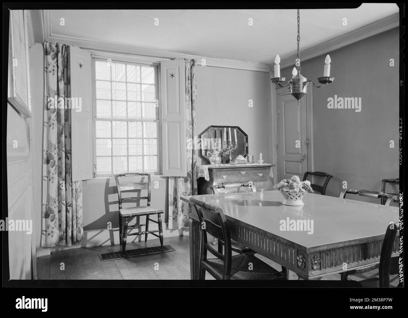 Haskell House, Salem: interior, dining room , Dining rooms. Samuel ...