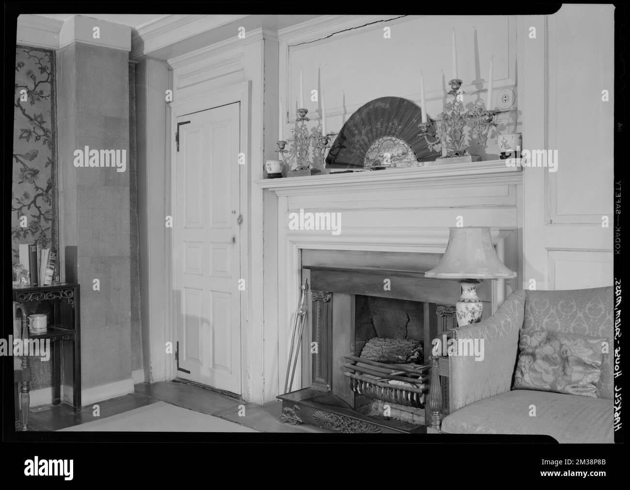 Haskell House, Salem: interior, fireplace , Fireplaces. Samuel ...