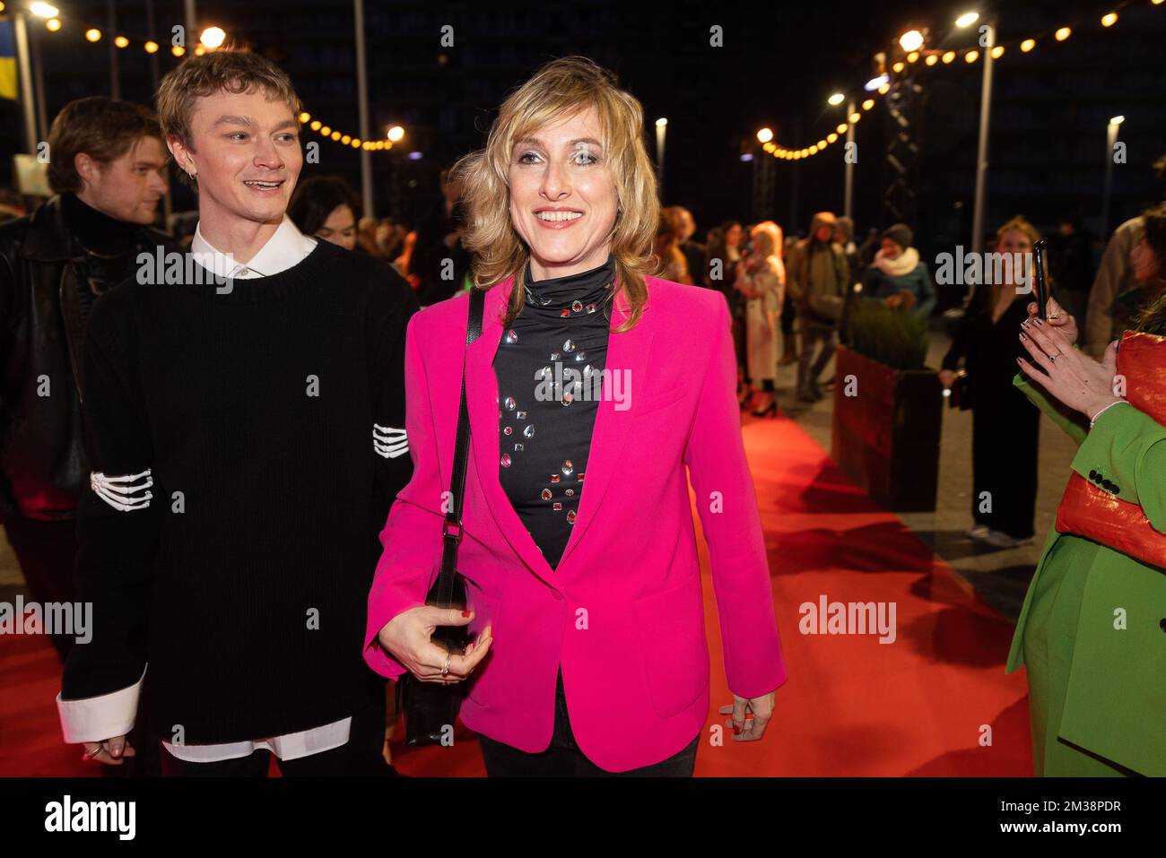 Actor Tijmen Govaerts and Actress Ruth Becquart pictured during the ...
