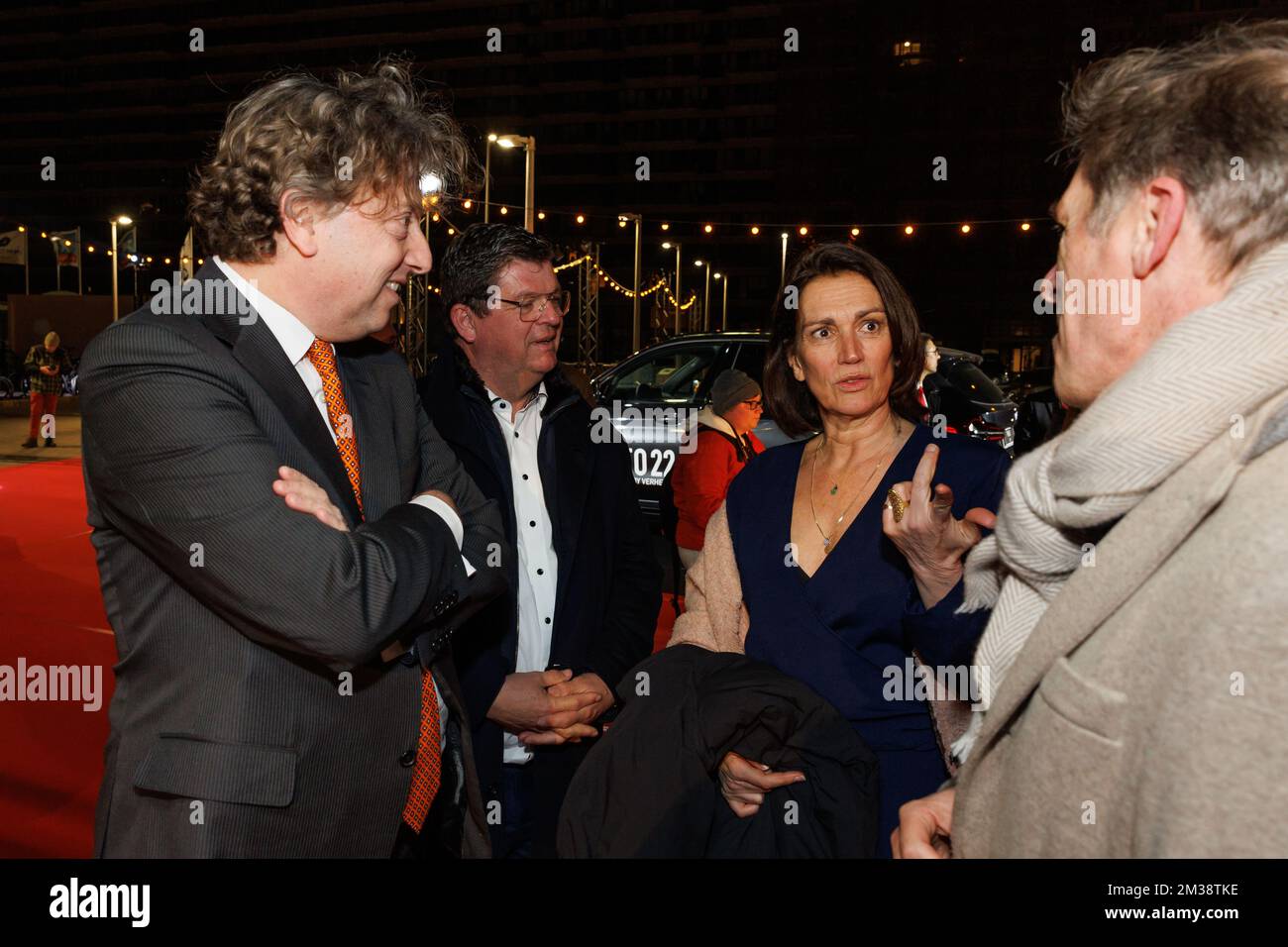 Dutch Ambassador Pieter Jan Kleiweg de Zwaan, Oostende Mayor Bart ...