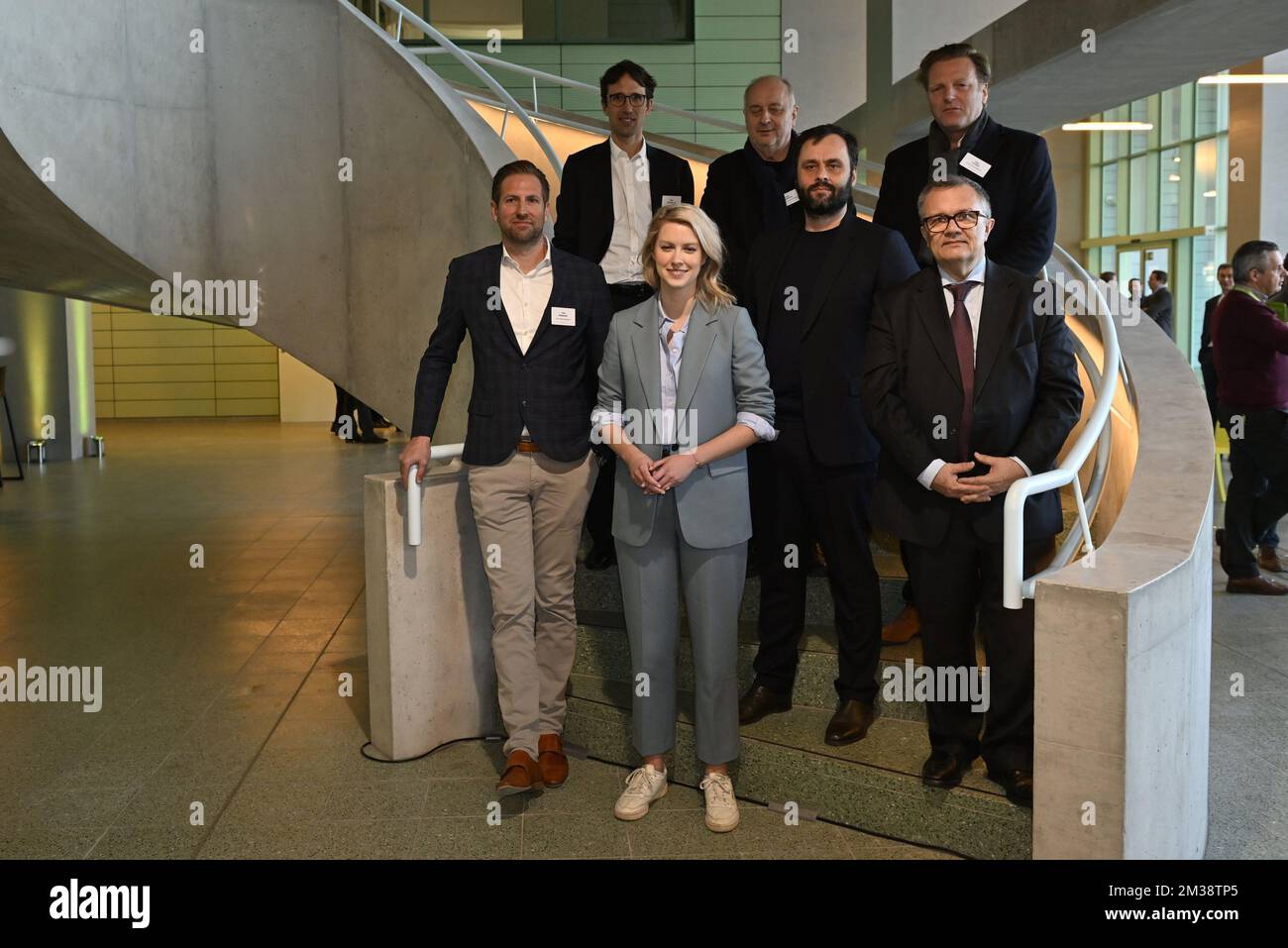 Chairwoman of the board, Ela van Doesburg, CEO Wouter De Ploey and Jan ...