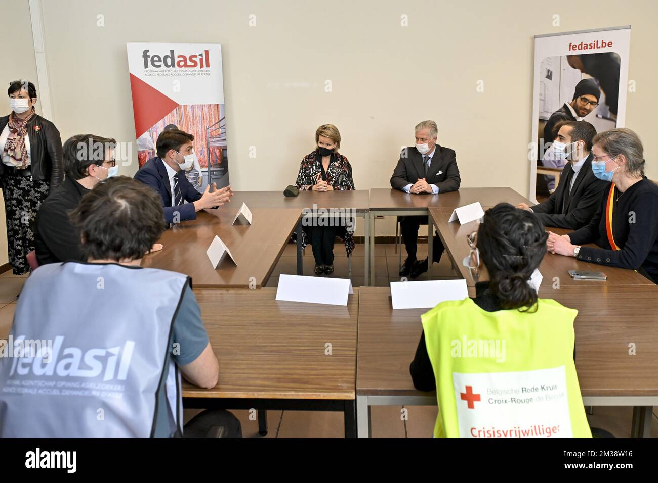Fedasil Overijse asylum center director Bernard D'Hoore, Fedasil ...