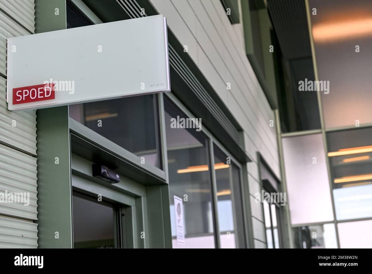 Illustration shows a press moment of Hospital Network Antwerp ...