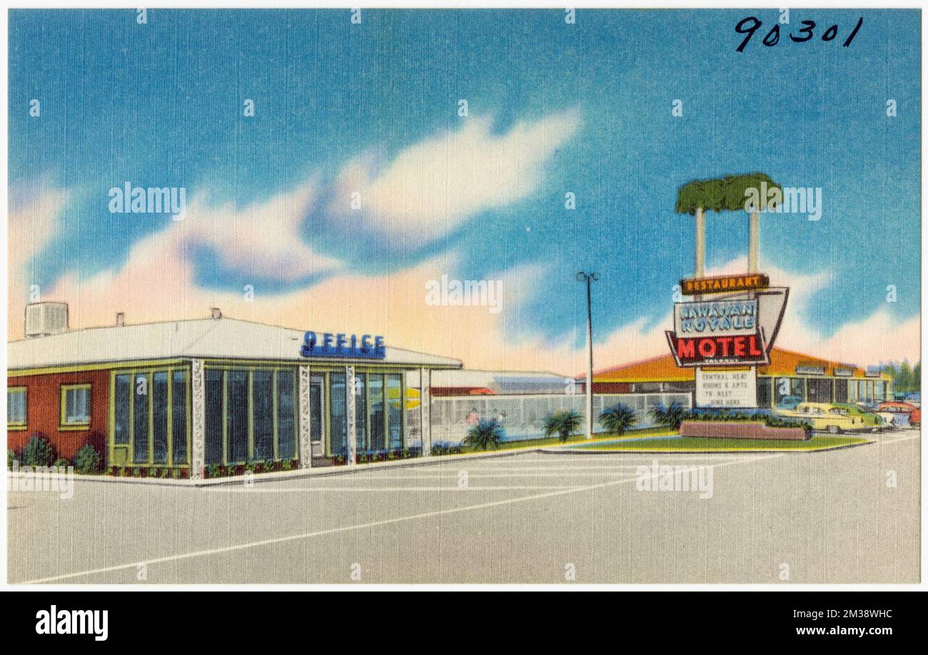 Hawaiian Royale Motel, 8735 Highway 54, El Paso, Texas , Motels ...