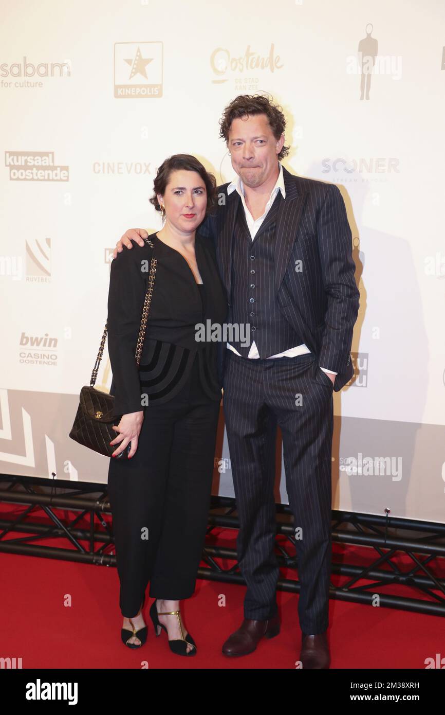 actor Ben Segers pictured during the award ceremony of the 'Ensors ...