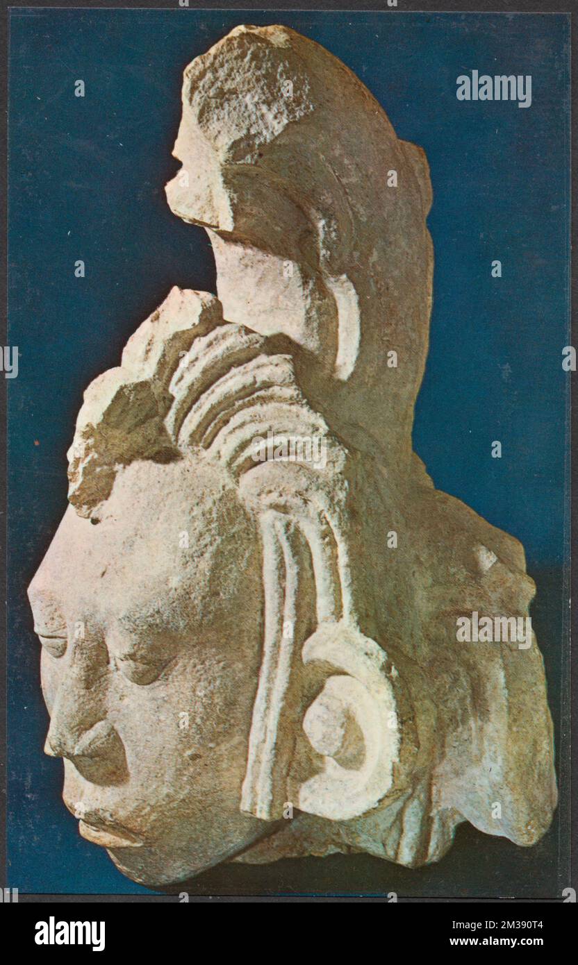 Head of young maize god , Sculpture, Gods, Peabody Museum of ...