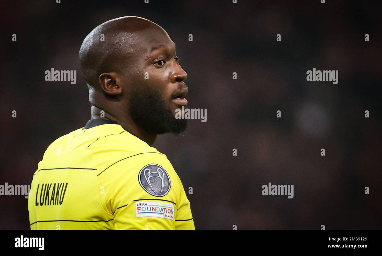Chelsea's Romelu Lukaku pictured during the return leg of the a UEFA ...