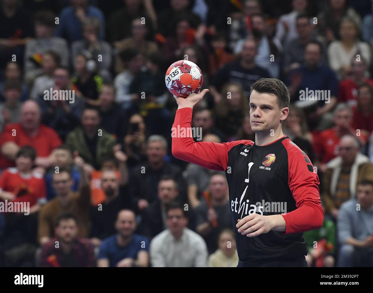 Belgium's Jef Lettens is pictured during a game between Belgian ...