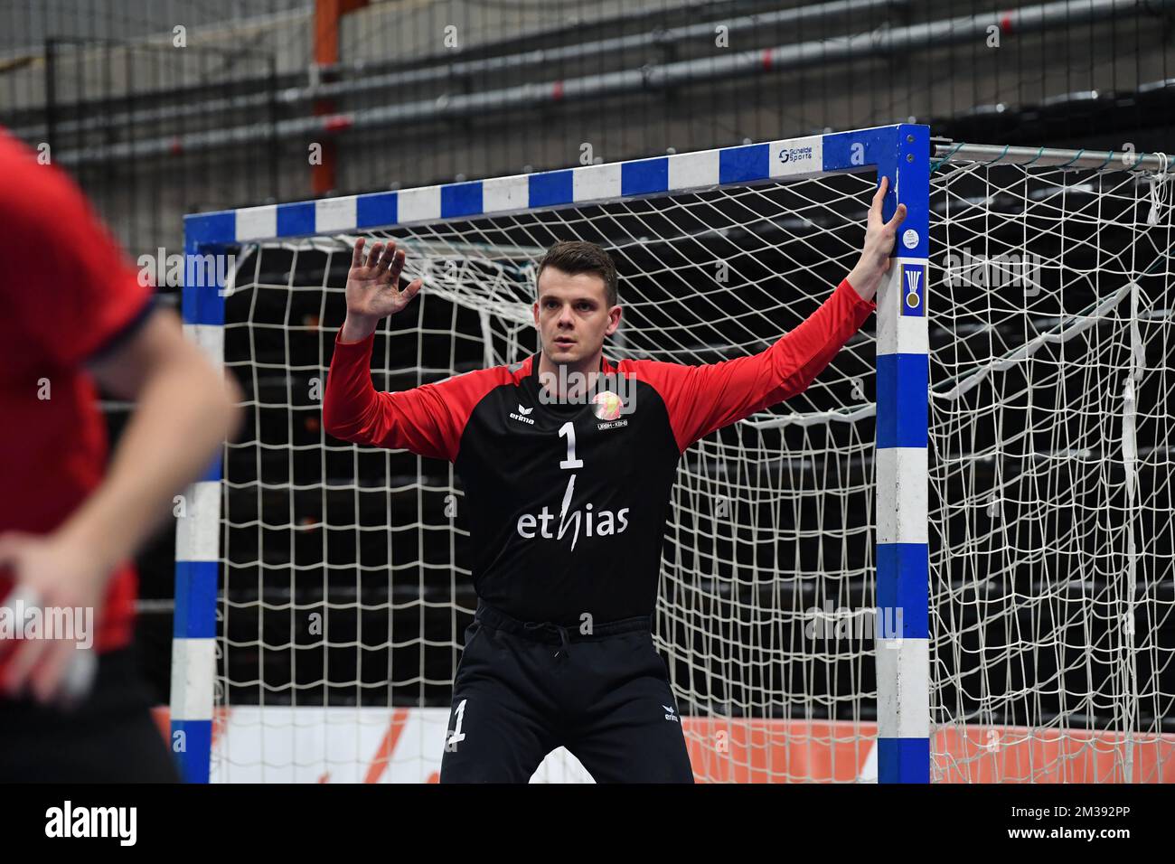 Belgium's Jef Lettens is pictured during a game between Belgian ...