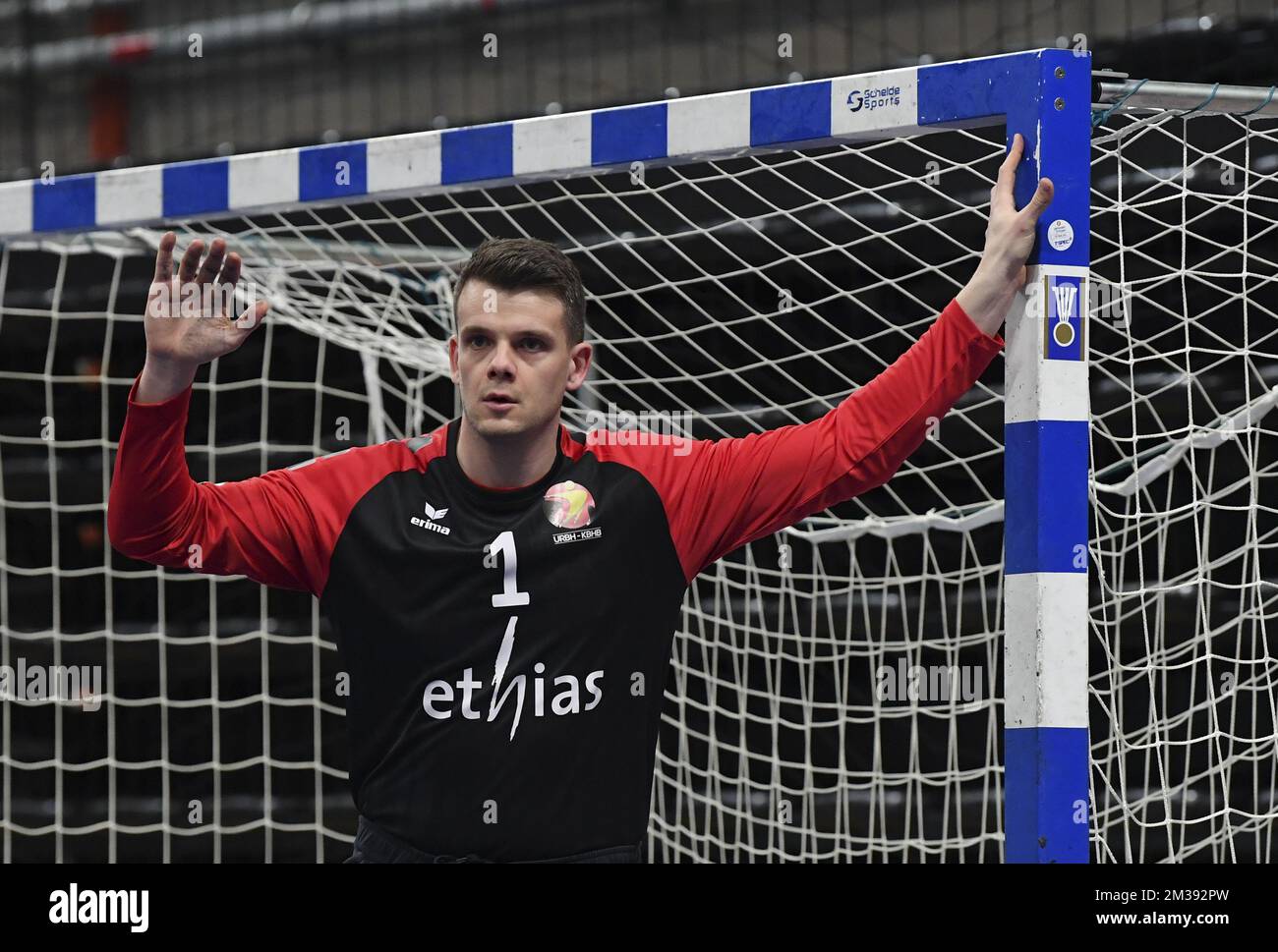 Belgium's Jef Lettens is pictured during a game between Belgian ...