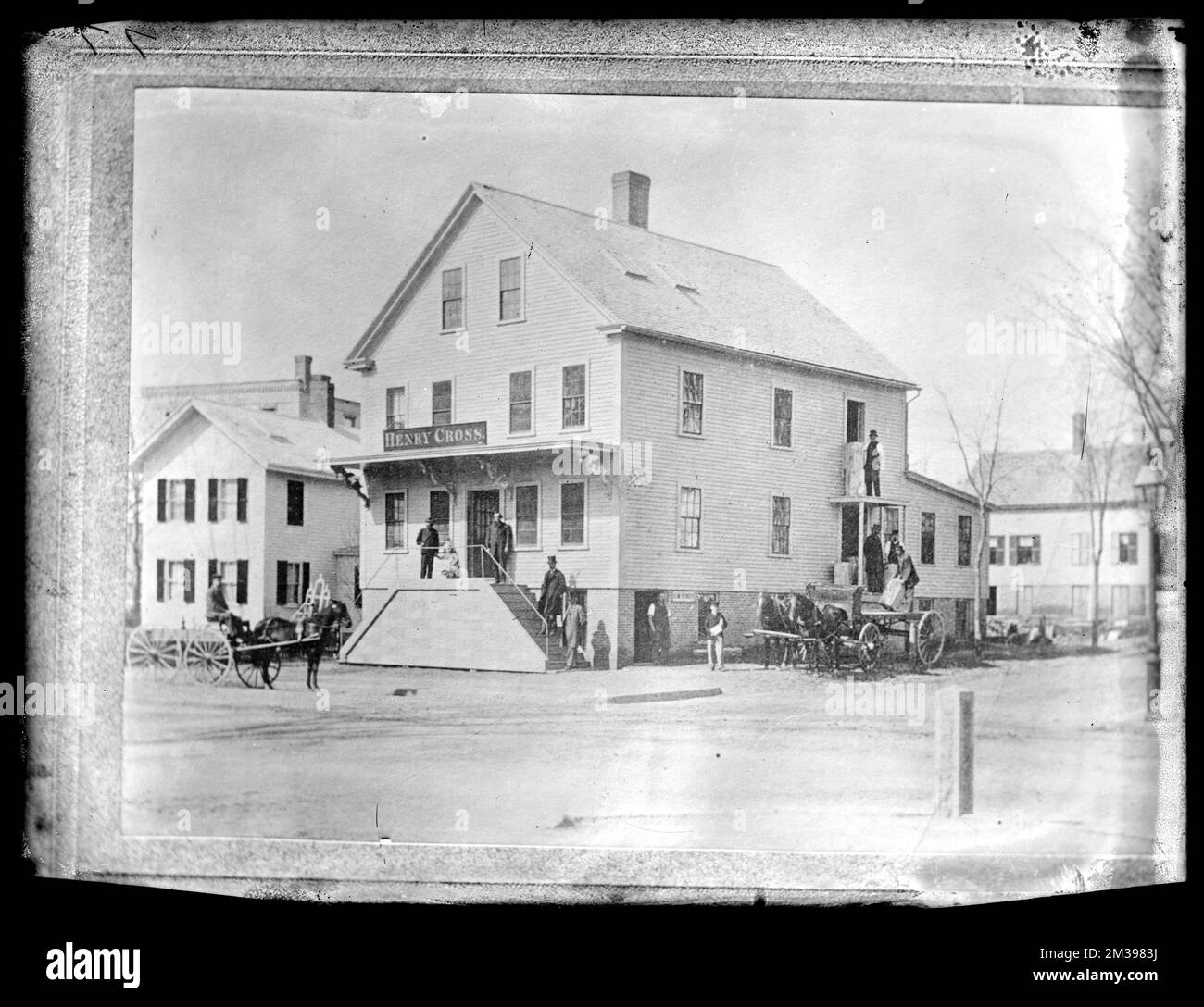 Henry Cross factory & G. W. Bryants house , Buildings, Brockton Public ...