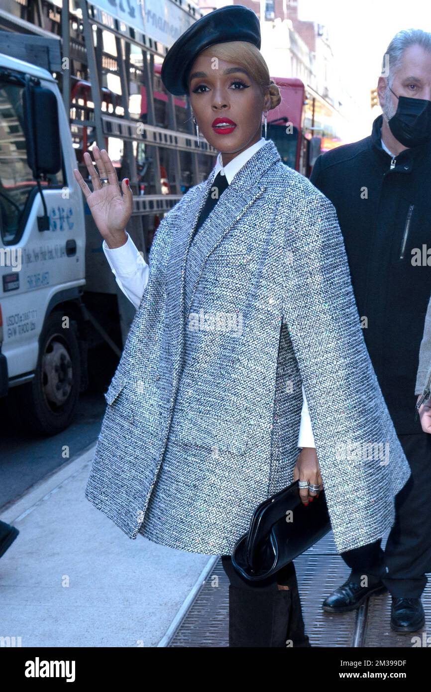 New York, NY, USA. 14th Dec, 2022. Janelle Monae out and about for ...
