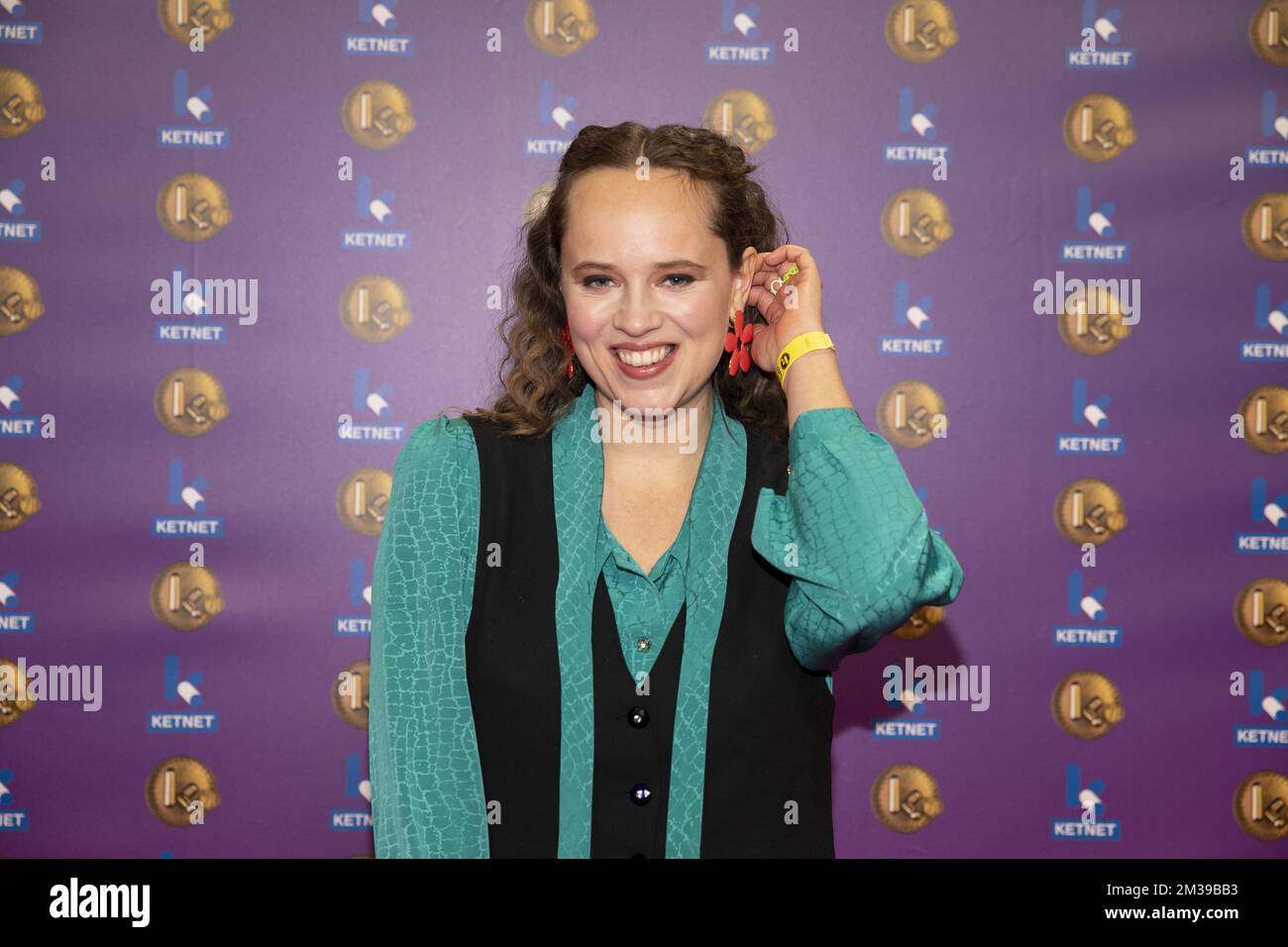 actress Moora Vander Veken pictured during the 'Gala van de Gouden K's ...