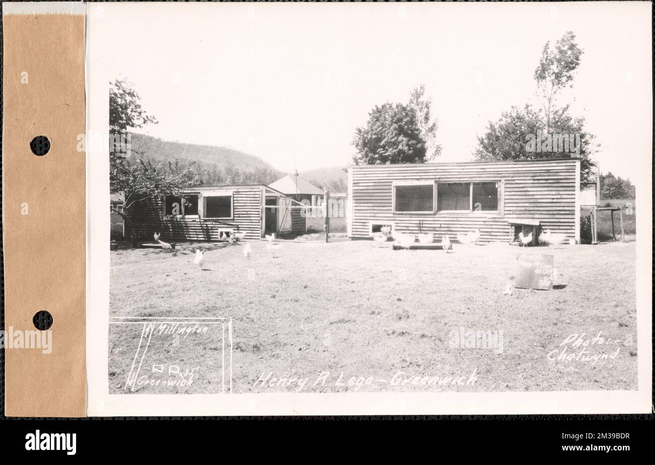 Henry R. Lego, henhouses, Greenwich, Mass., June 15, 1928 : Parcel no ...