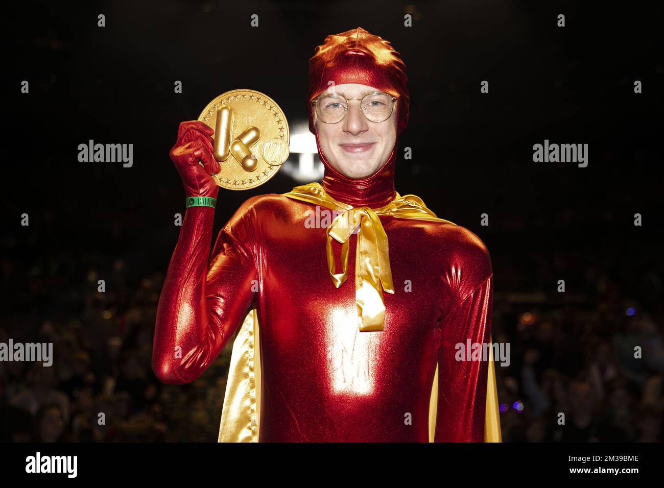 TikTok star Timon Verbeeck pictured during the 'Gala van de Gouden K's ...