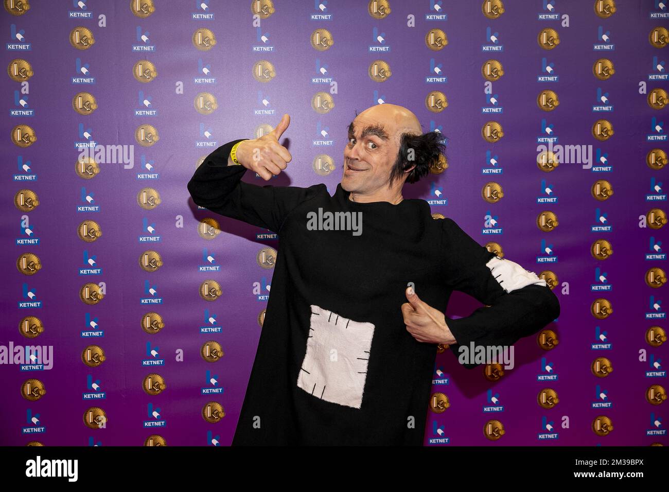 Govert Deploige pictured during the 'Gala van de Gouden K's' award show ...