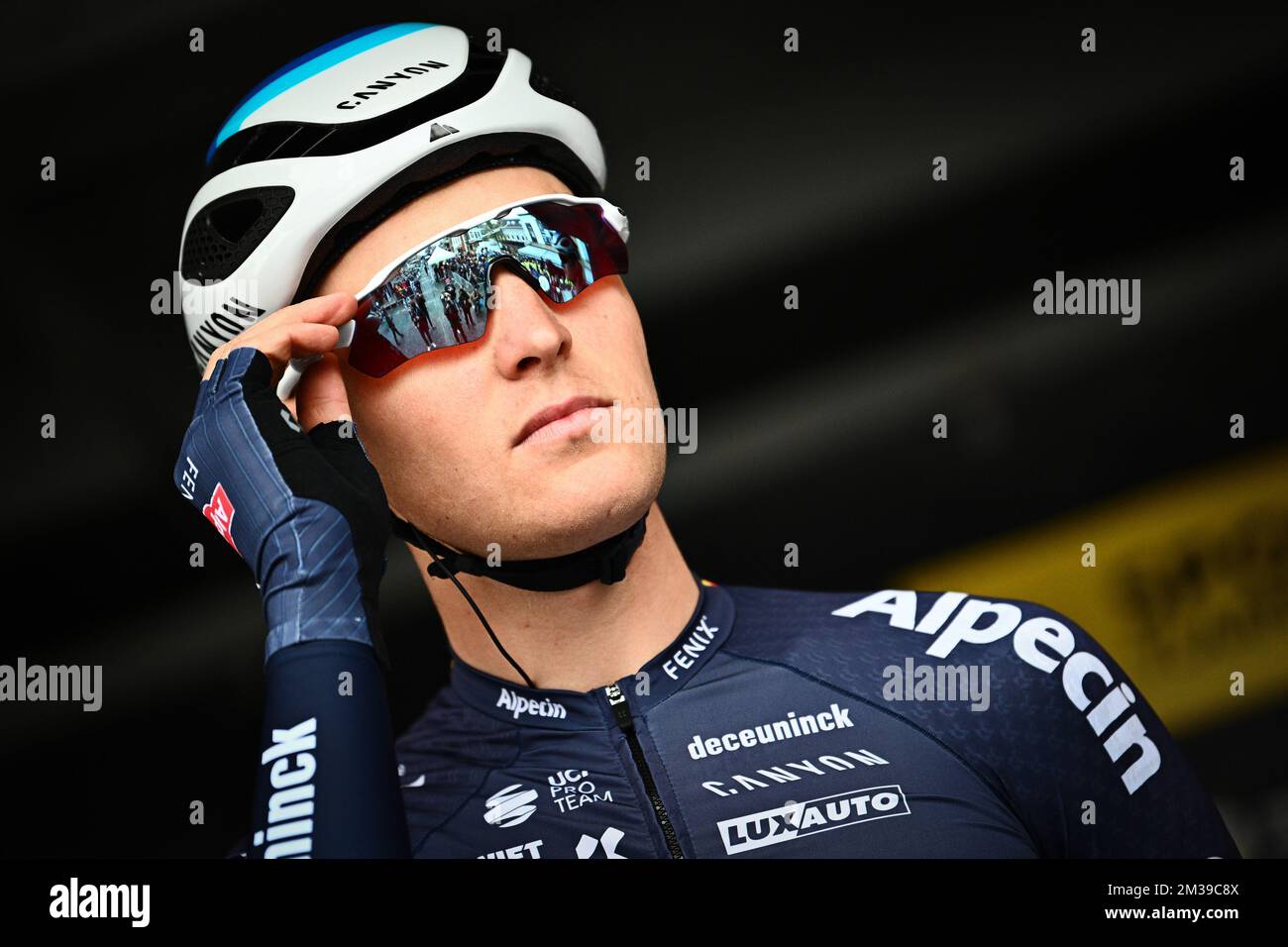 Belgian Tim Merlier of Alpecin-Fenix pictured at the start of the men's ...