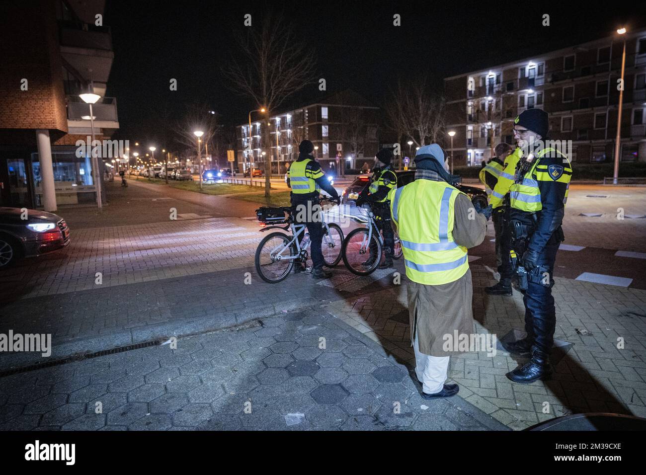 AMERSFOORT - Moroccan football supporters after the semi-final match ...