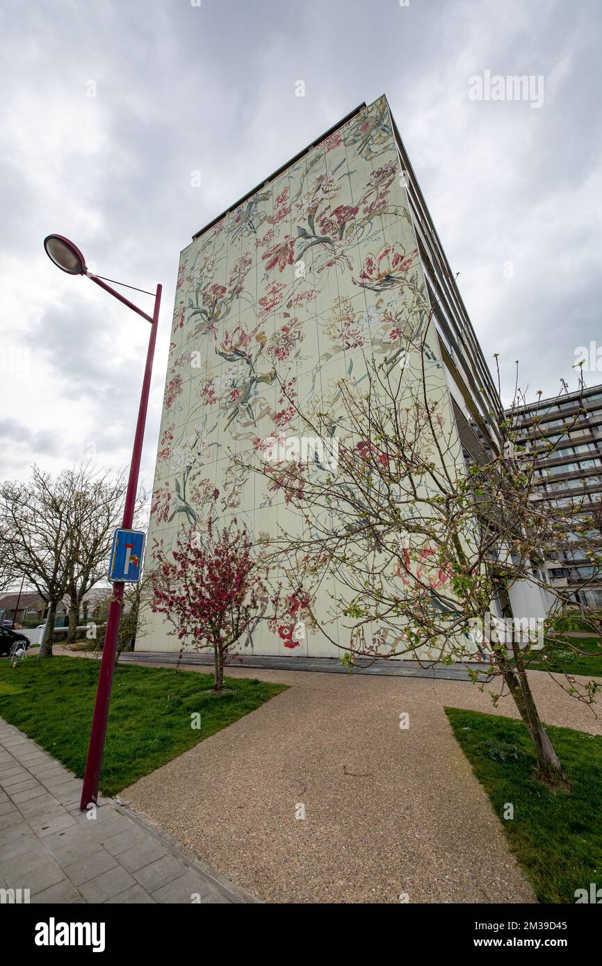 Illustration picture shows a work of art from spanish artist Axel Void ...