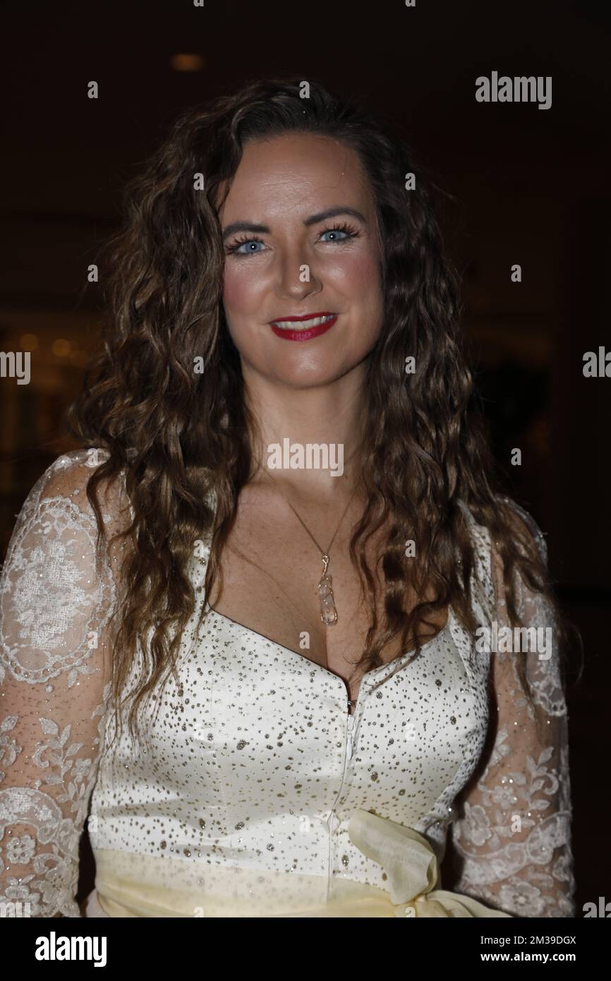 Celin Stern bei der Liveshow Music-Match im MytVplus Studio im Elbepark ...