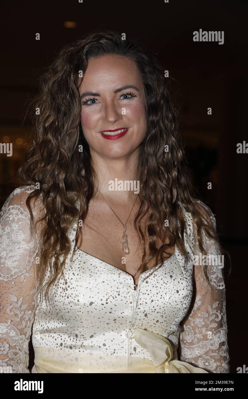 Celin Stern bei der Liveshow Music-Match im MytVplus Studio im Elbepark ...