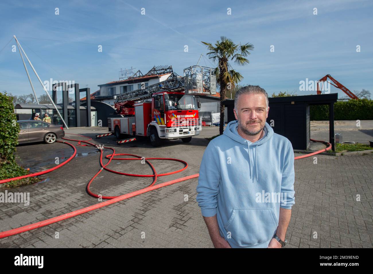 Hans Bouwen, current owner of night club La Rocca posing for the ...